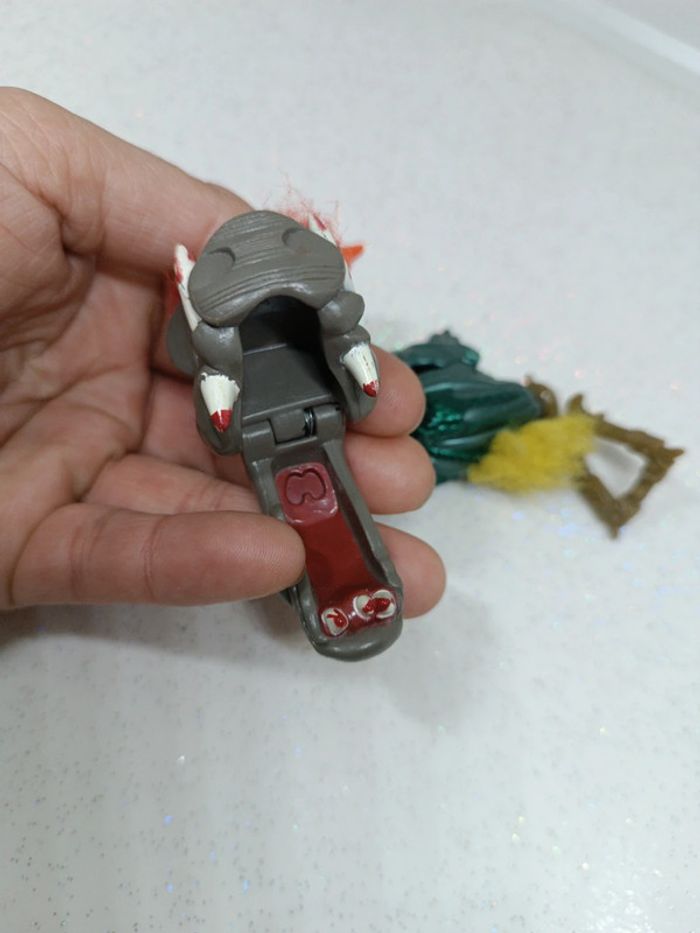 Polly pocket bluebird shrunken head horror Monster monstre dread razor ...