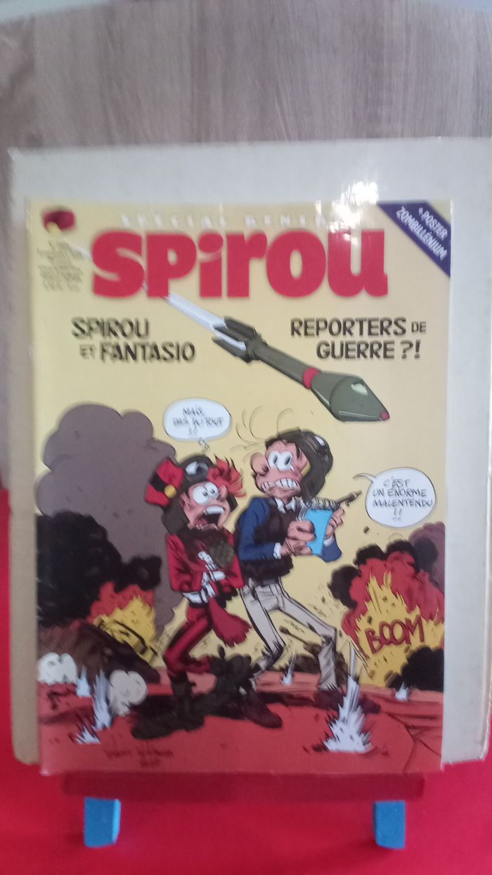 Spirou magazine, n° 3986, 2014, avec son poster | Beebs
