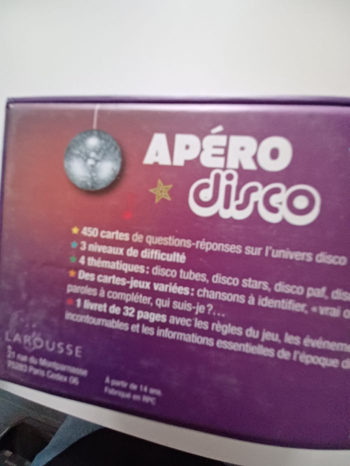 Jeu apero disco - Larousse | Beebs by Kiabi