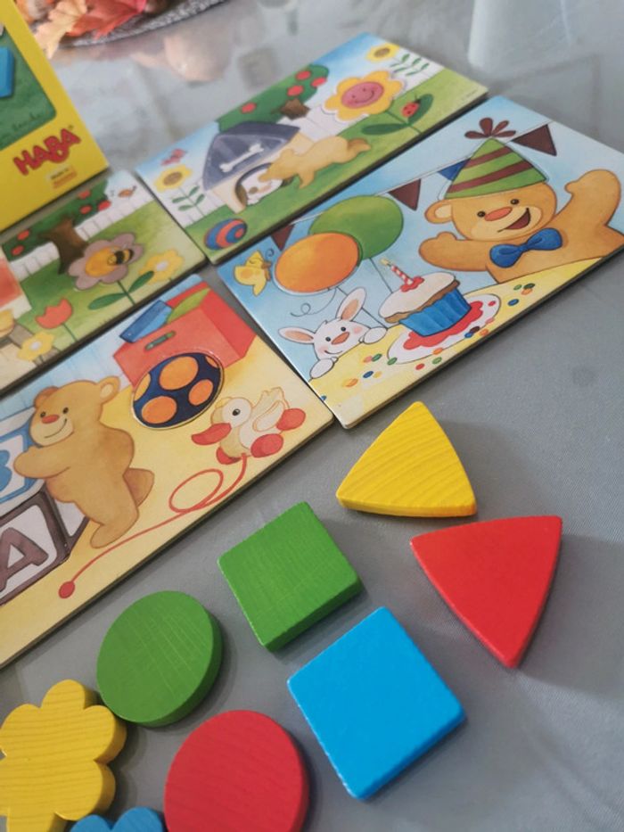 Les couleurs et les formes avec petit ourson - Haba - Prématuré | Beebs