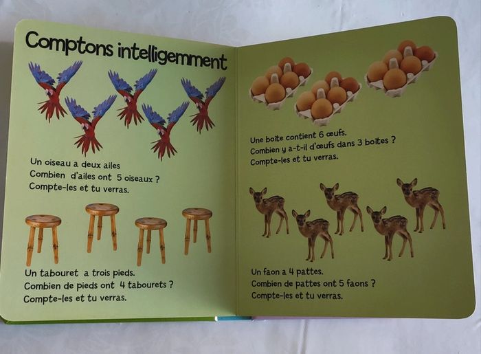 Livre apprenons à compter | Beebs