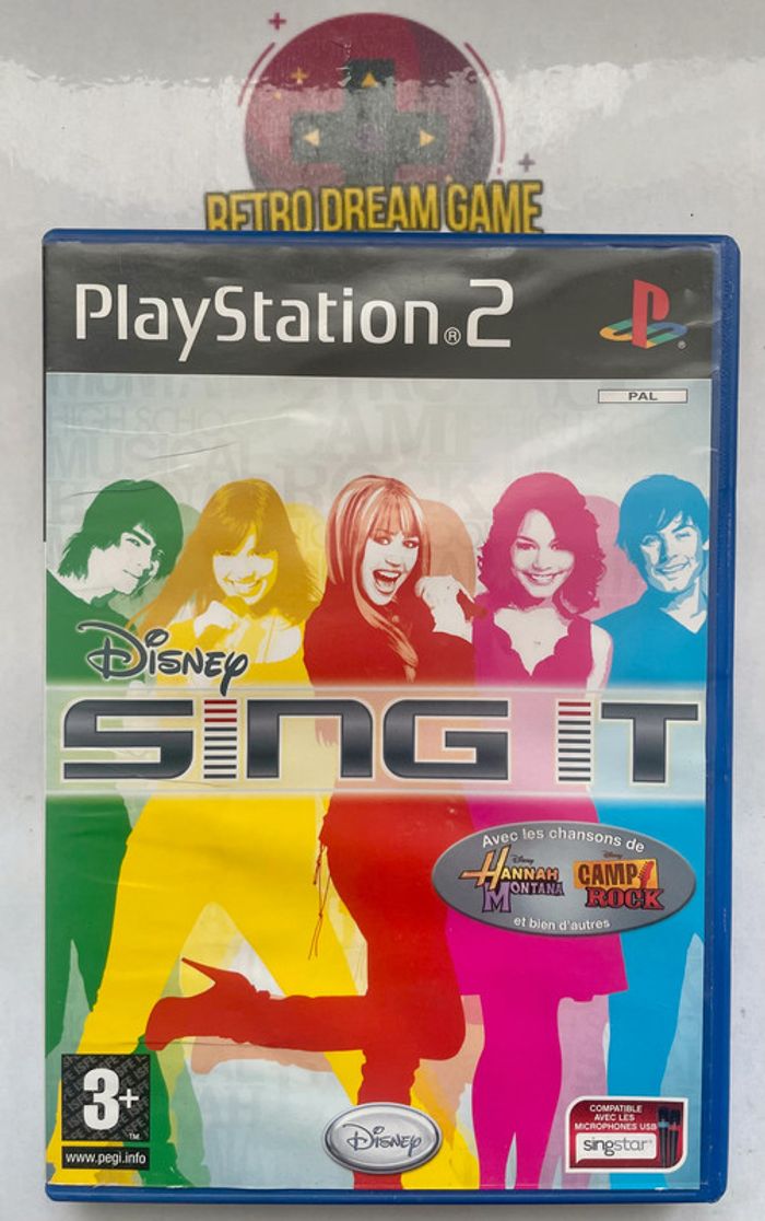Disney sing it : Achat occasion | Retrogaming Playstation Très bon état PS2