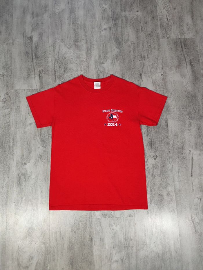 T-shirt Spring Selection Kerrville Texas Y2k Rouge Taille S Homme ...